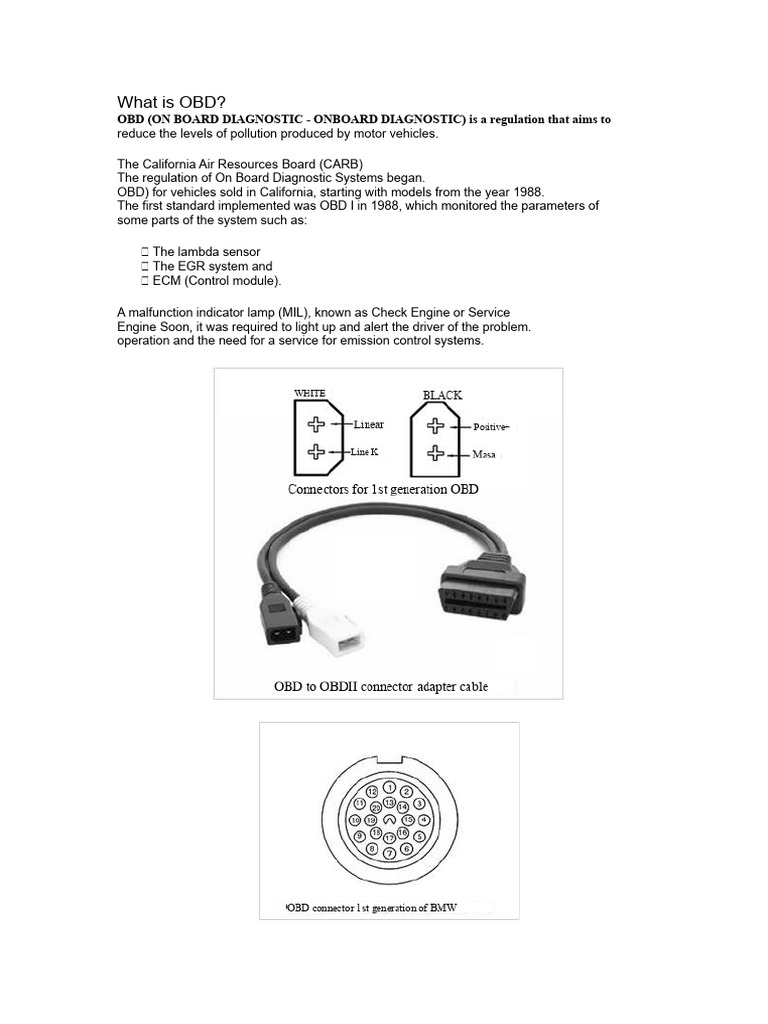 Understanding OBD II Emission Standards | PDF | Exhaust Gas | Vehicles