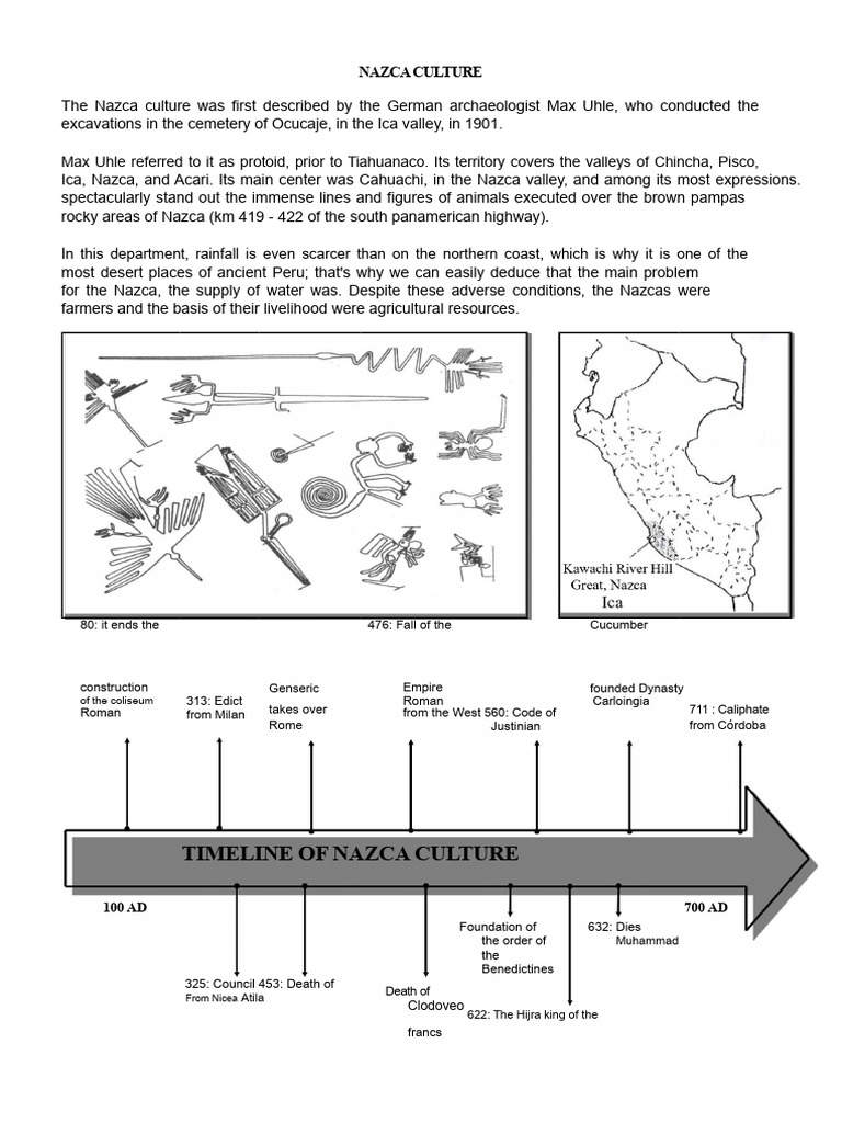 Overview of Nazca Culture and Achievements | PDF | Crop Rotation | Mask