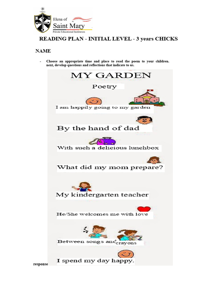 Poem To My Garden | PDF