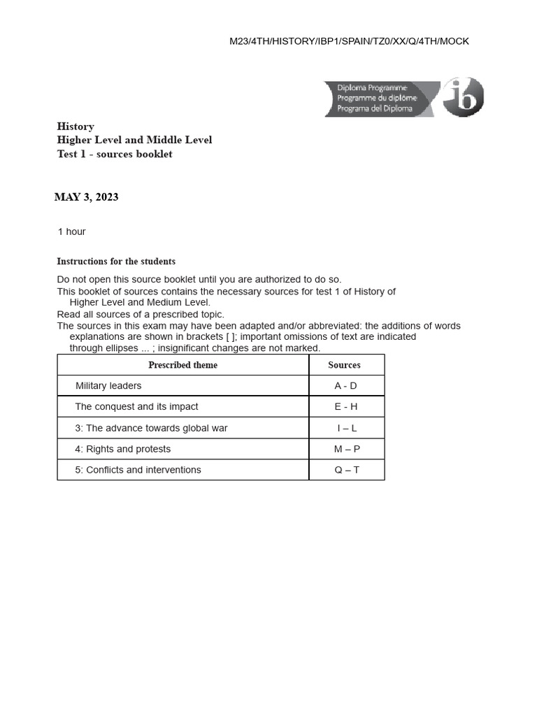 Sources Notebook | PDF | Fascism | Benito Mussolini