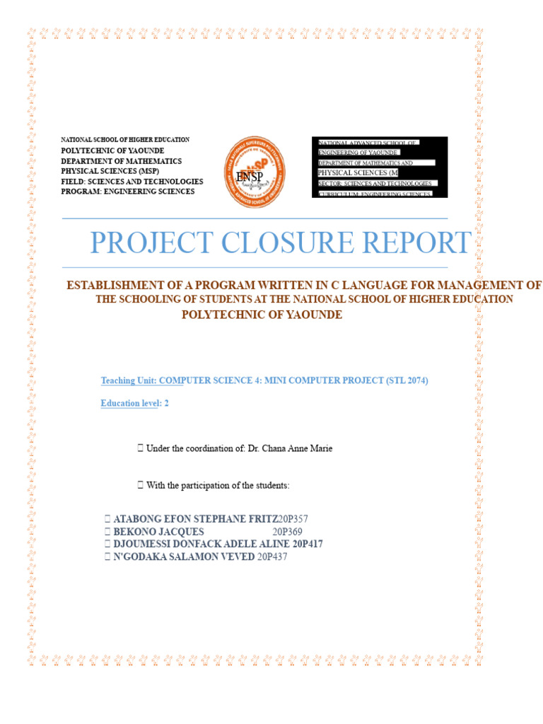 C Program for Student Management System | PDF | Pointer (Computer ...