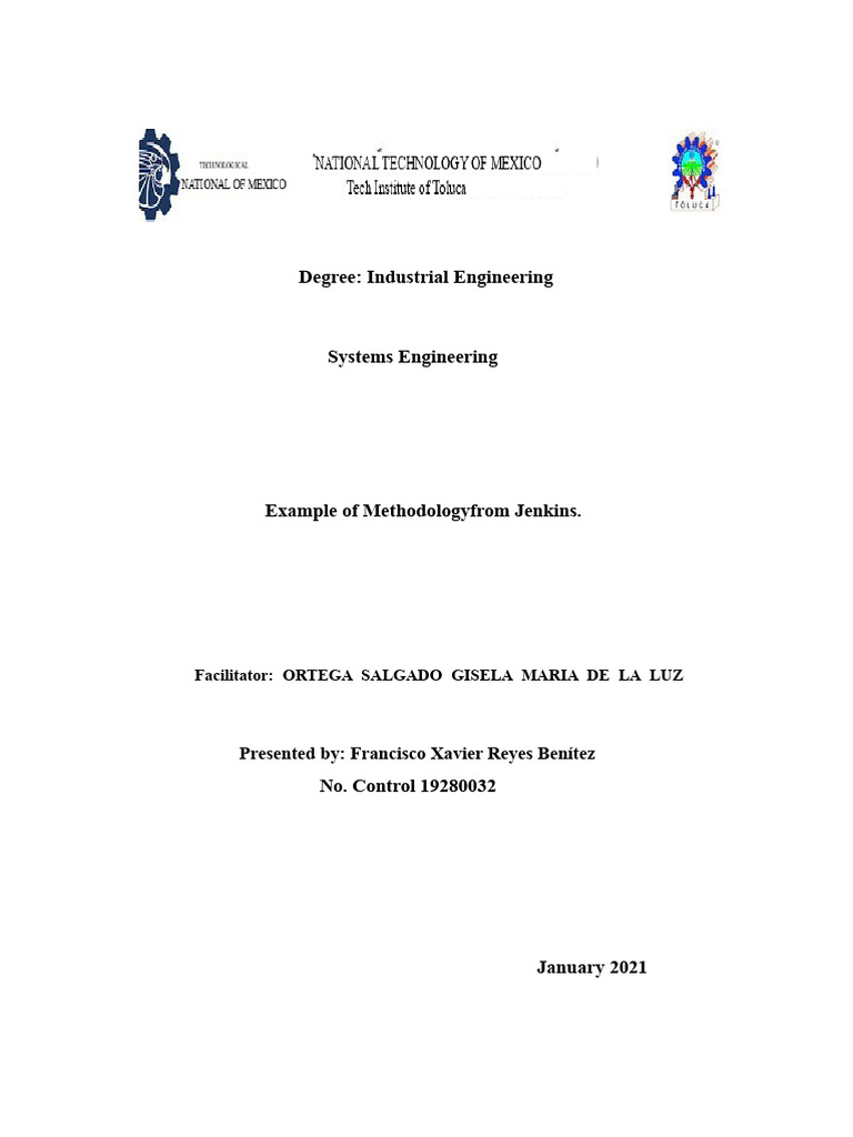 Jenkins Methodology in Systems Engineering | PDF | Central Processing ...