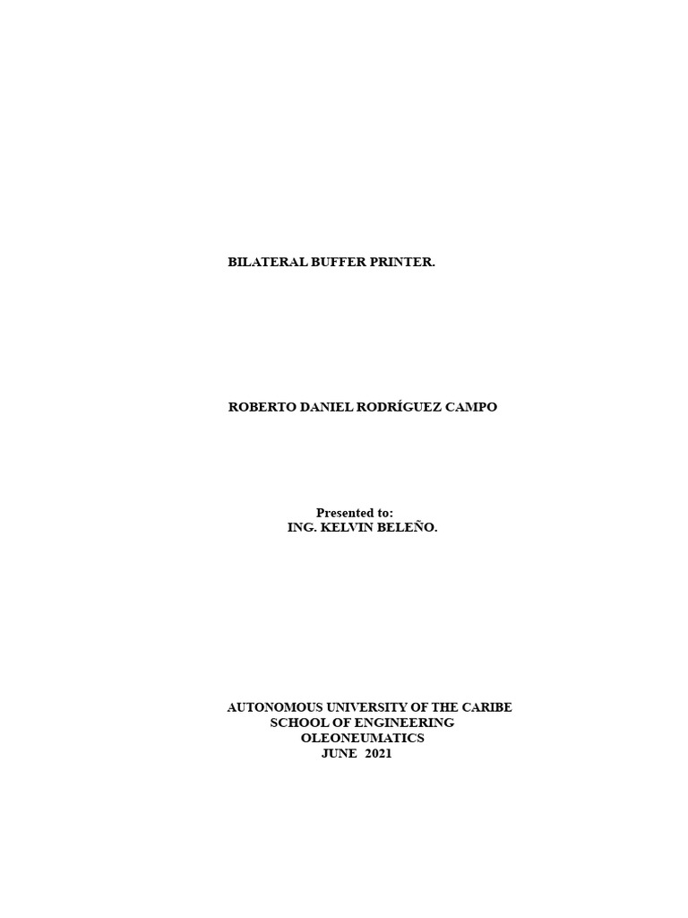 Bilateral Stamp Printer | PDF | Valve | Actuator