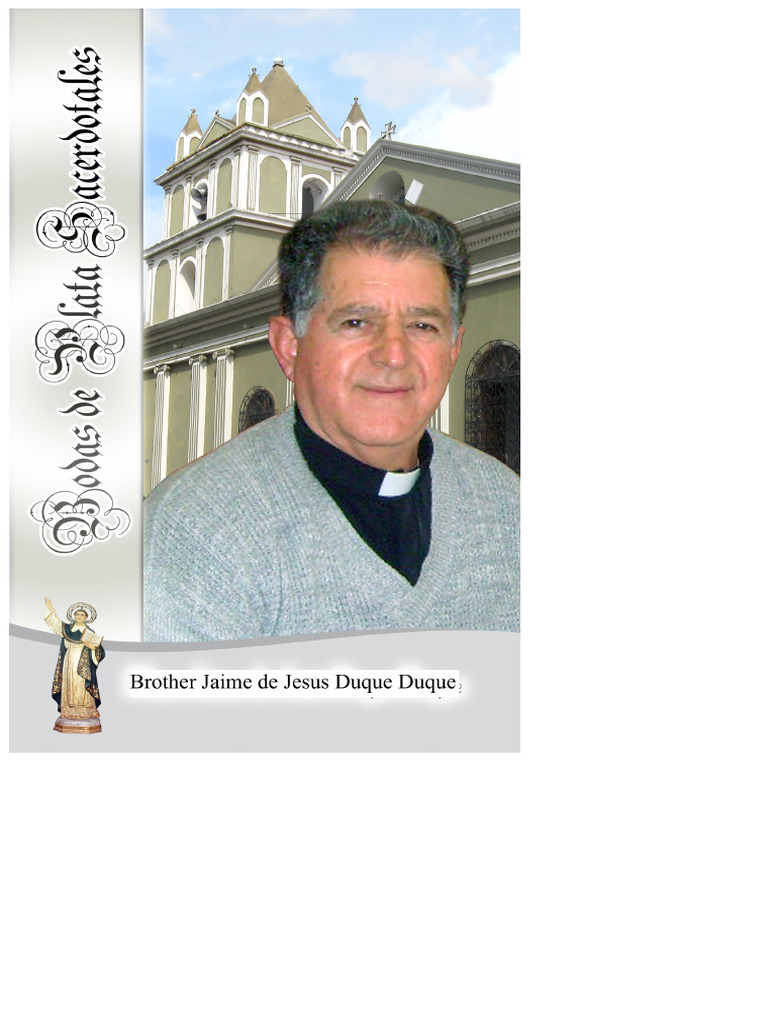 Silver Jubilee of Fr. Jaime Duque | PDF | Eucharist | Lord's Prayer