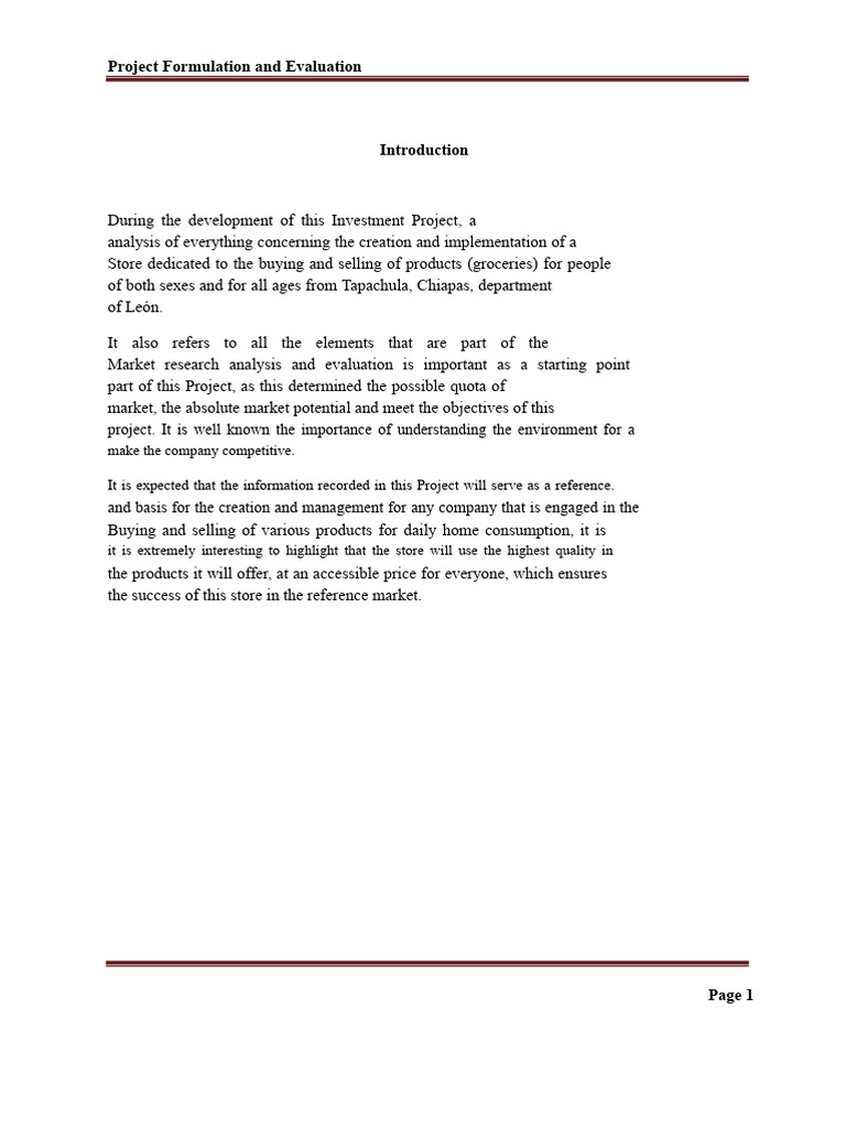 Grocery Store Project | PDF | Market (Economics) | Grocery Store