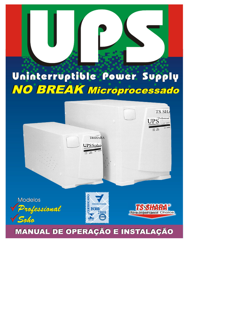 Manual L DESC of The UPS Professional and Soho (Old) PDF | PDF | Power ...