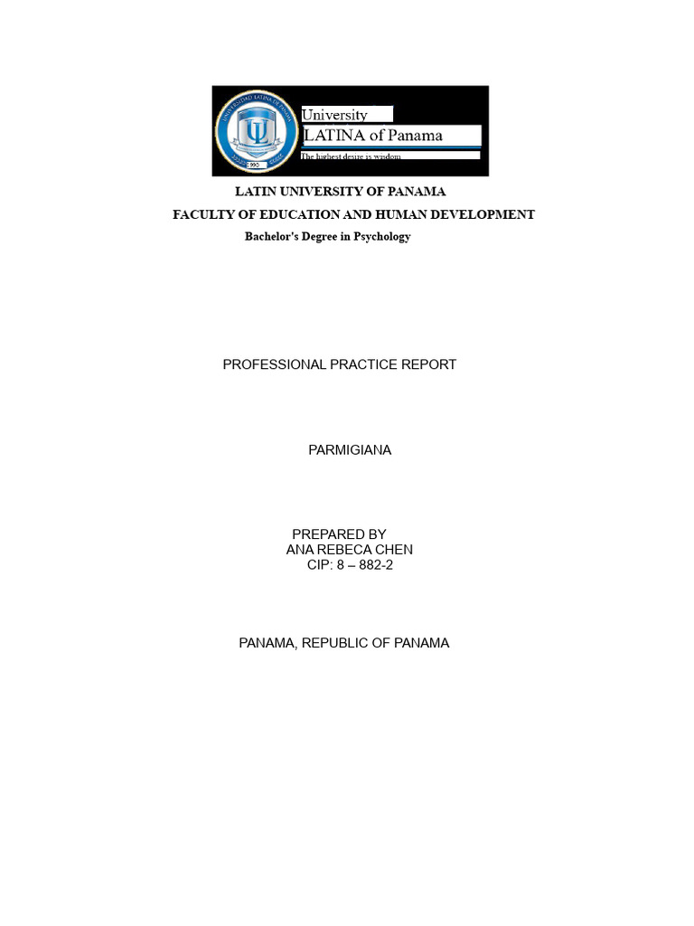 Professional Practice Report in Psychology | PDF | Stress (Biology ...