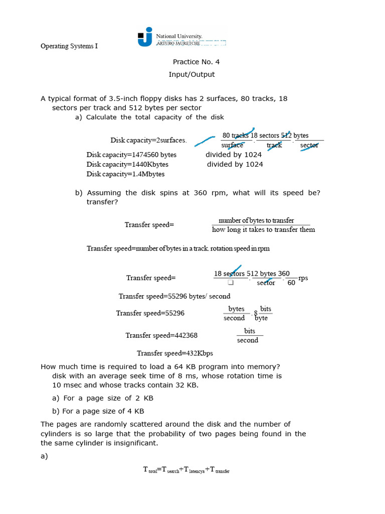 4 - Practice No. 4 Solved-Nva | PDF | Disk Storage | Operating System