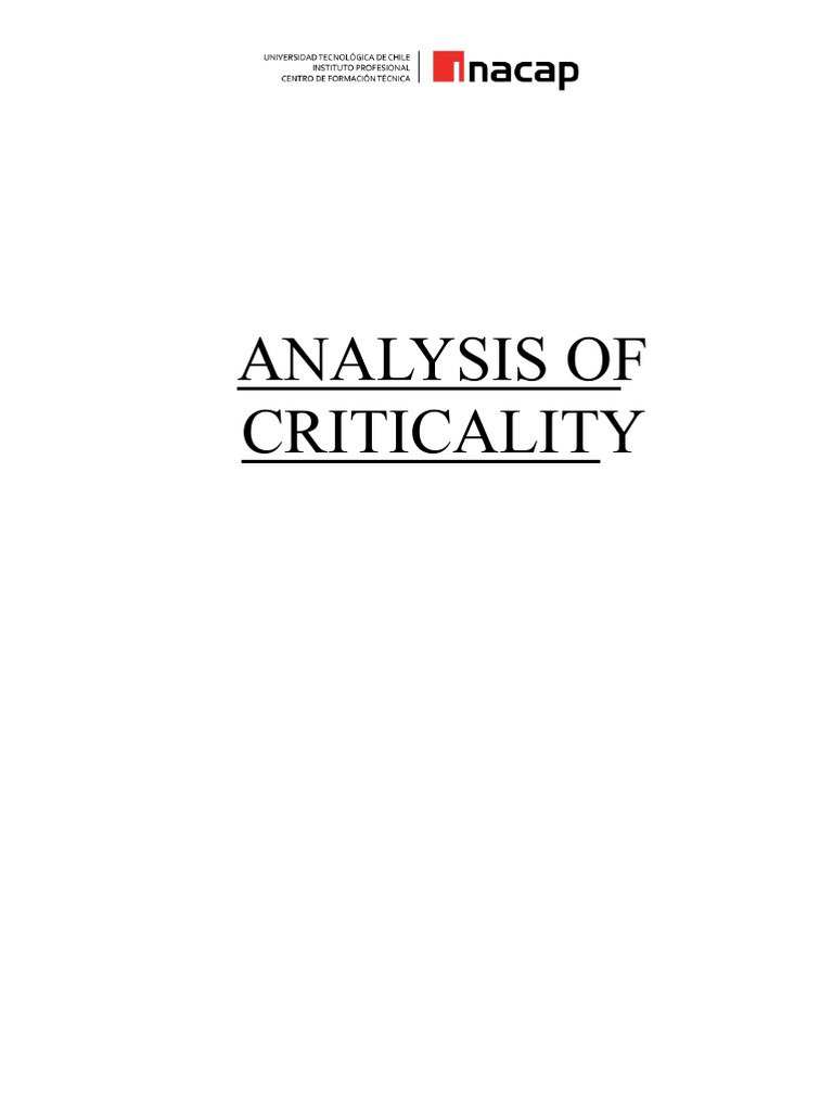 Criticality Analysis | PDF | Reliability Engineering | Risk