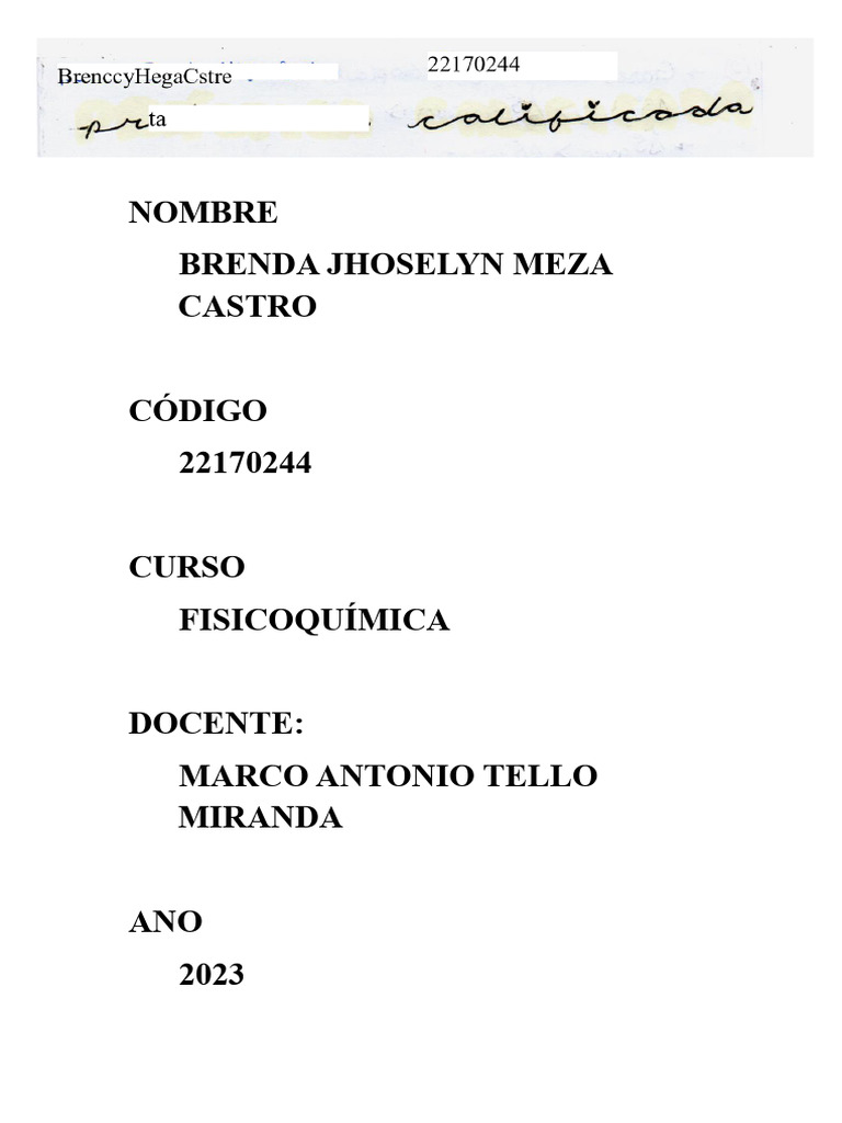 Prática Qualificada 8 FQ 2023 | PDF