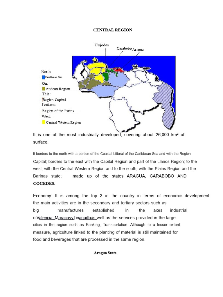 Central Region Work | PDF