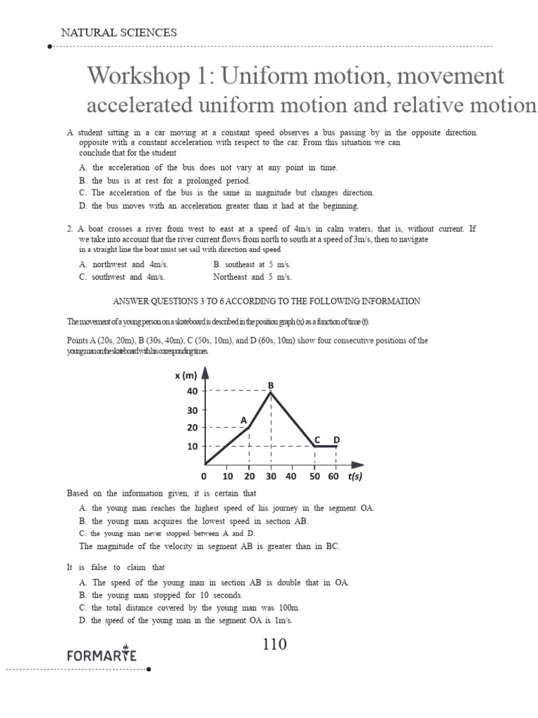 Understanding Motion: Concepts & Experiments | PDF | Acceleration ...
