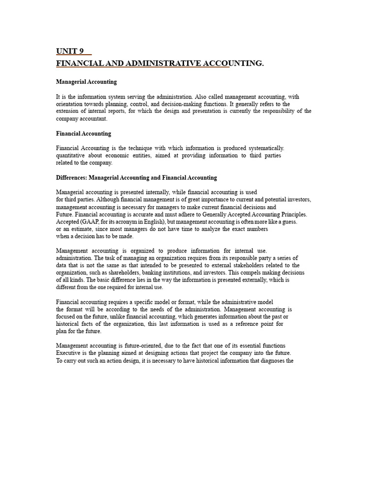 Financial and Administrative Accounting | PDF | Accounting | Taxes
