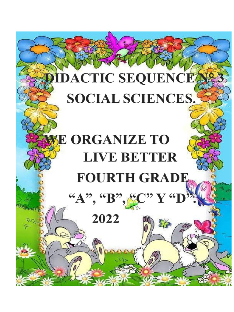 Social Sciences Didactic Sequence for 4th Grade | PDF | Constitution ...