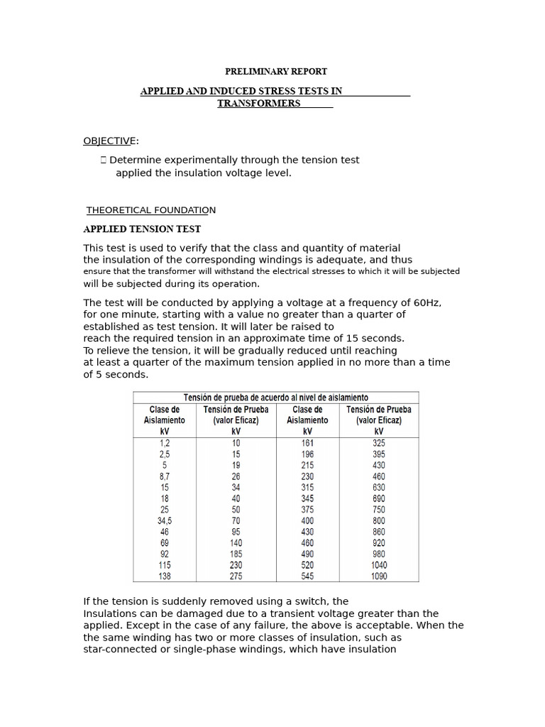 Applied Tension | PDF | Insulator (Electricity) | Transformer