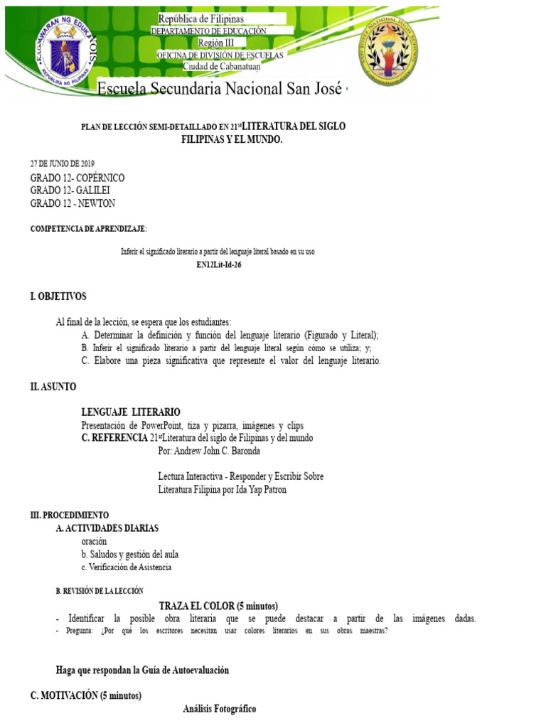 Demo LP - Primer Cot | PDF