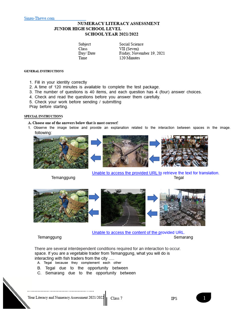 Social Studies Assessment Questions For 7th Grade | PDF | Coral | Coral ...