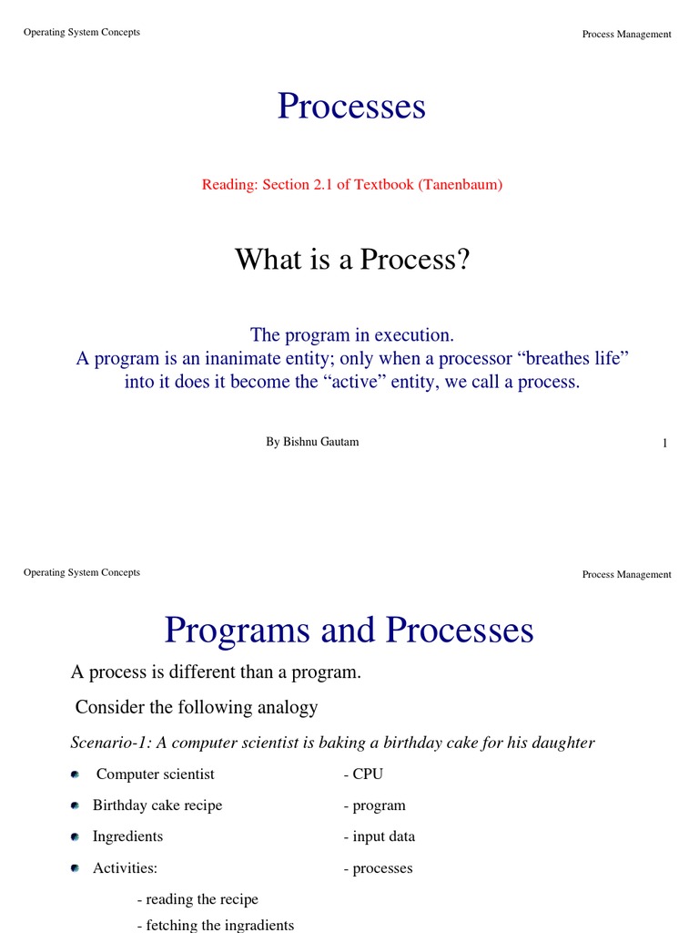 2 Processes | Download Free PDF | Process (Computing) | Operating System