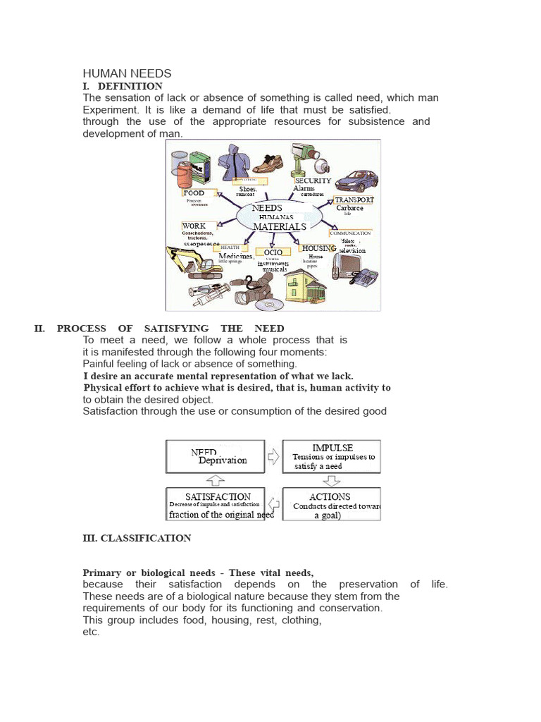 Understanding Human Needs and Goods | PDF | Goods | Psychology