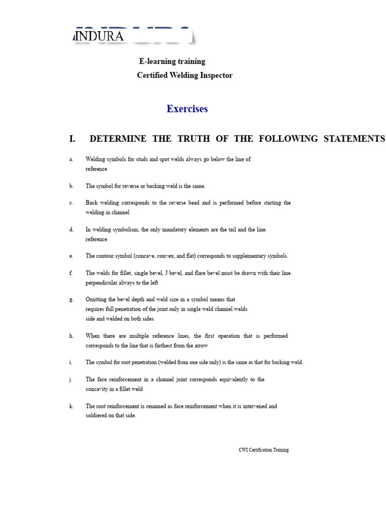 7 Exercises Symbolism | PDF | Welding | Construction