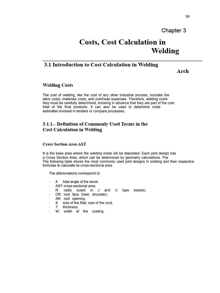 Welding Calculation | PDF | Welding | Construction