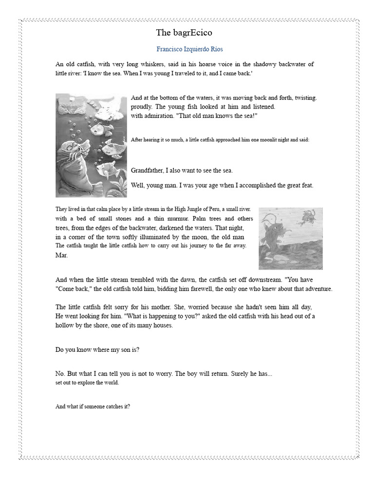 Story The Catfish - MARCH | PDF | River