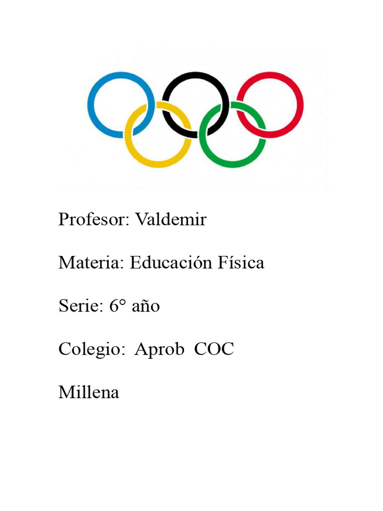 Juegos Olímpicos | PDF | Juegos olímpicos | Antigua Grecia