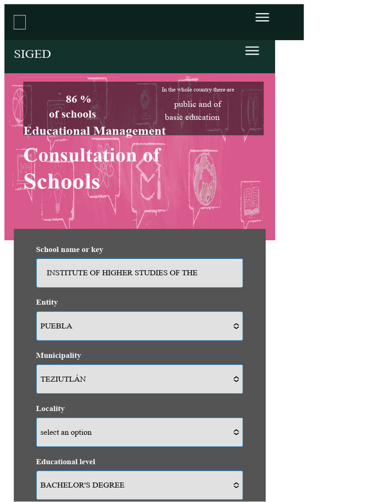 HTTPS://WWW Siged Sep Gob mx/SIGEDescuelas HTML | PDF