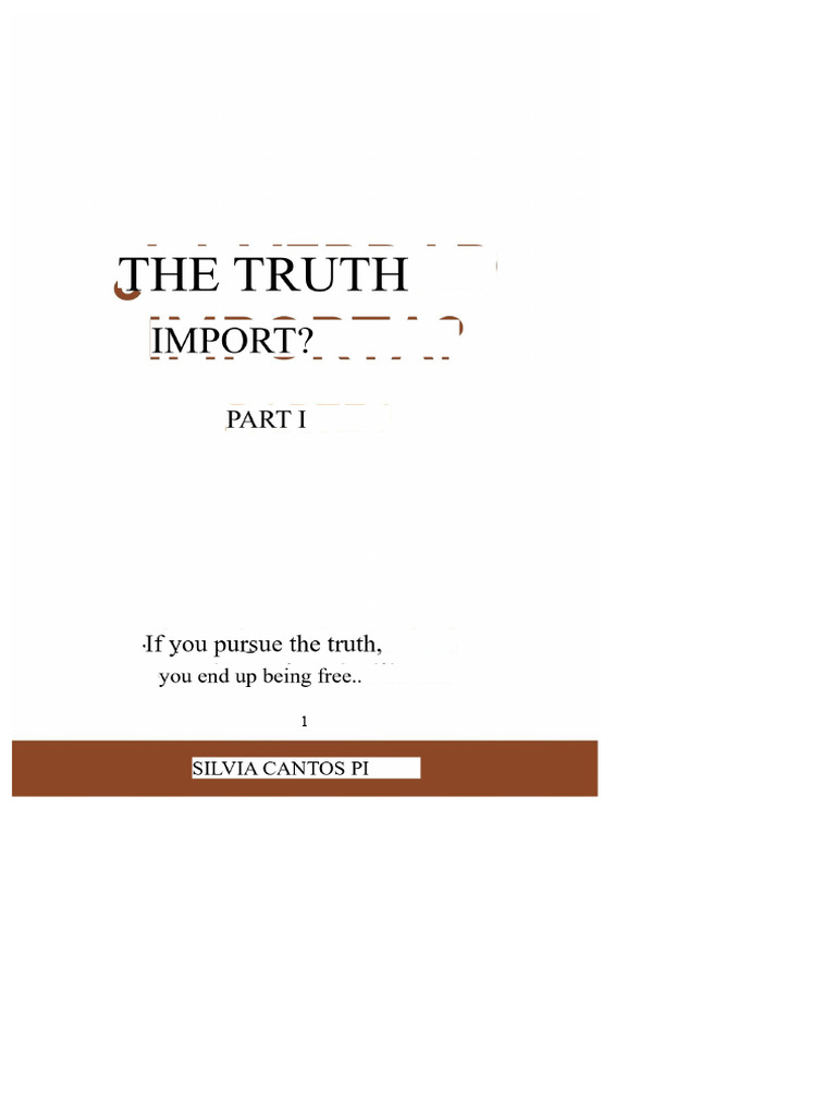 Exploring Truth and Incongruence | PDF | Truth | Justice