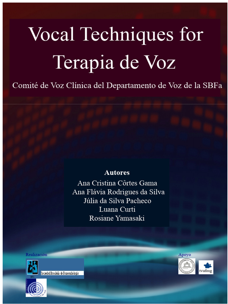 Técnicas Vocales para Terapia de Voz PDF | PDF | Laringe | Voz humana