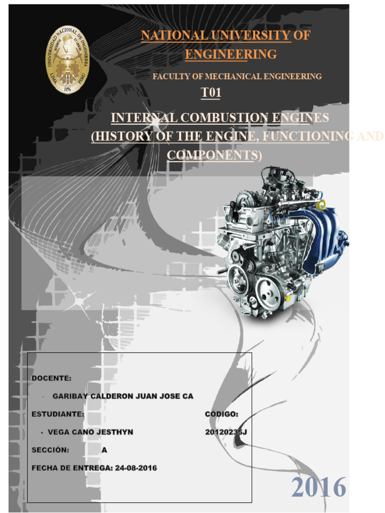 Internal Combustion Engines | PDF | Internal Combustion Engine | Engines