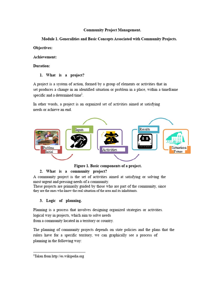 Community Project Management | PDF | Project Management | Budget