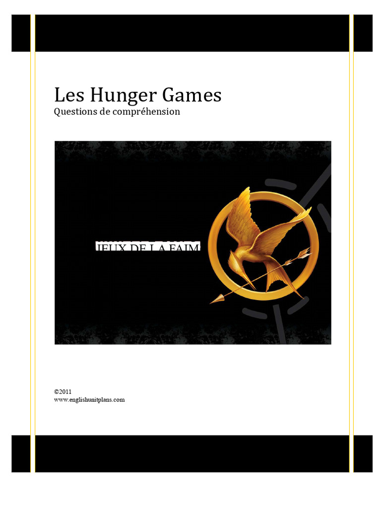 Mort de Gale dans Les Hunger Games | PDF | Hunger Games (trilogie)