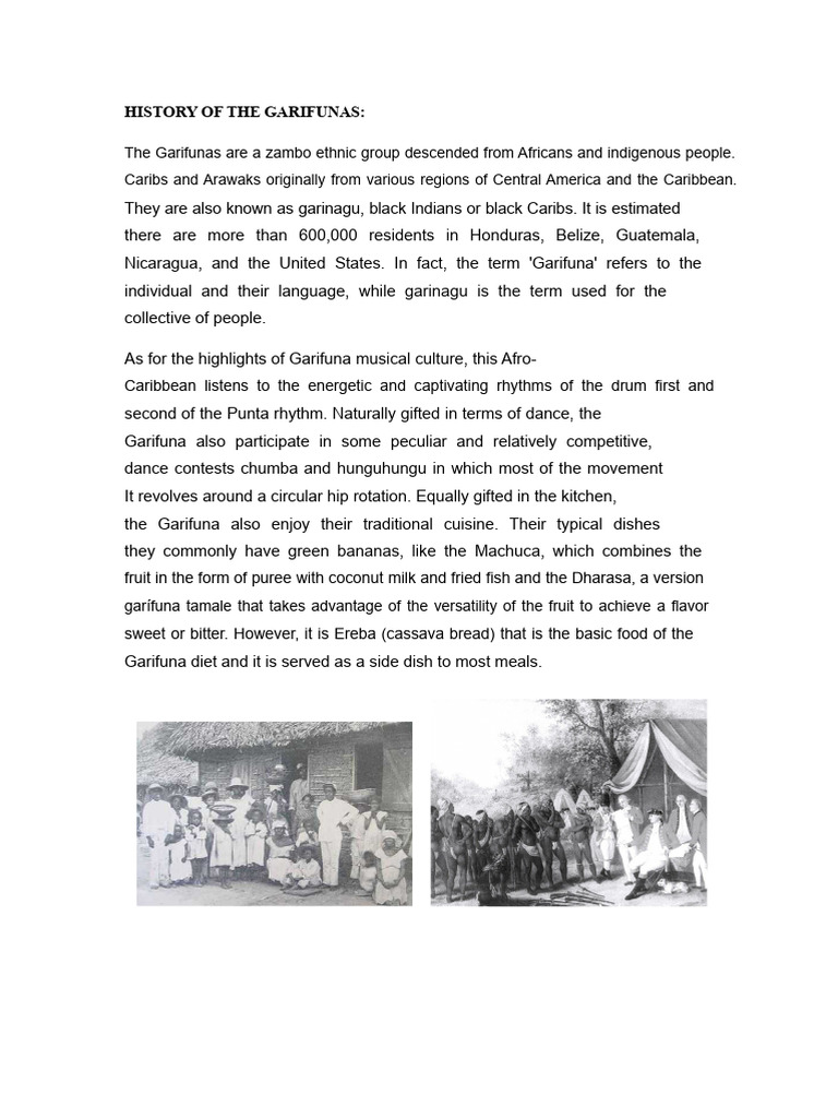 Garifuna Culture and History in Guatemala | PDF