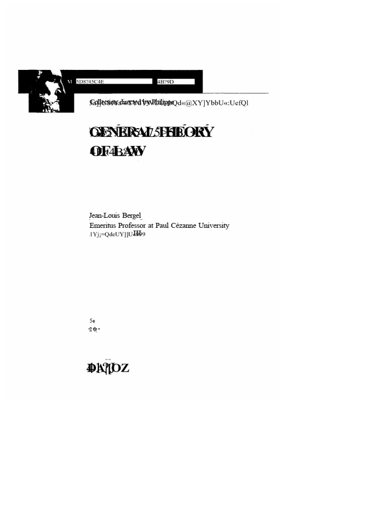 General Theory of Law Overview | PDF | Jurisprudence | Positivism