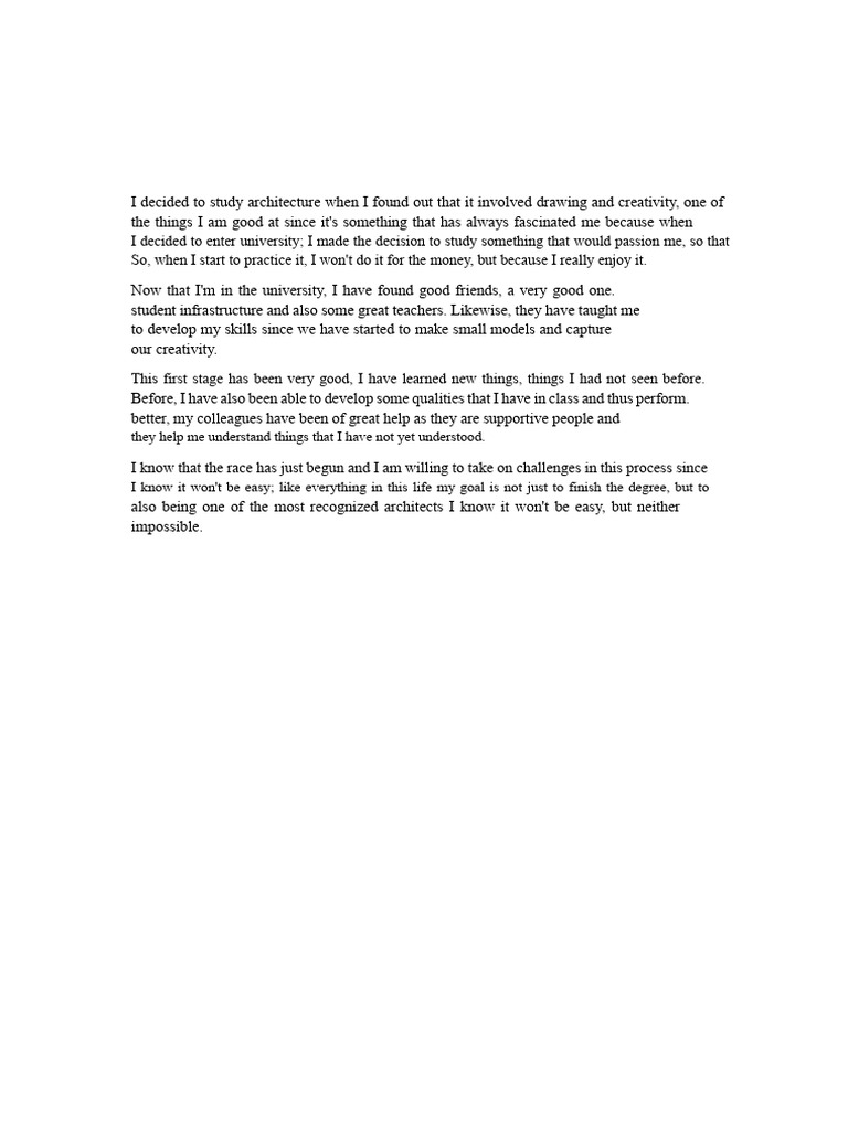 4 Paragraphs TEXT | PDF