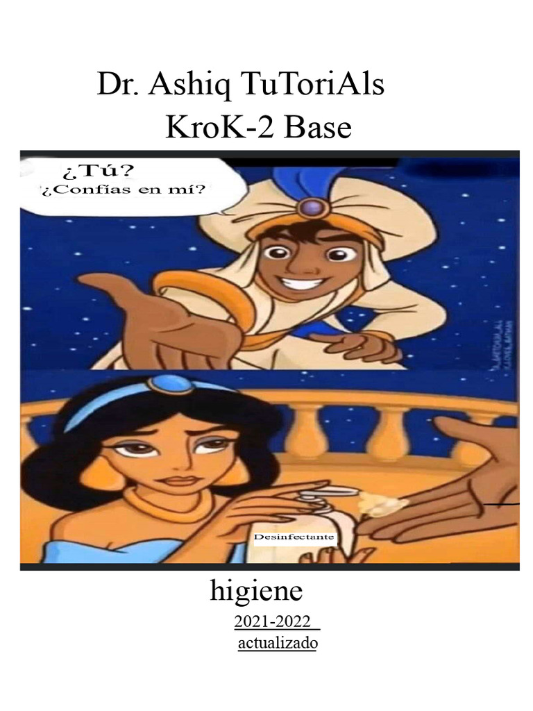 Dr. Ashiq Tutoriales Krok2 Higiene Base | PDF | Cuidado de la salud | Obesidad