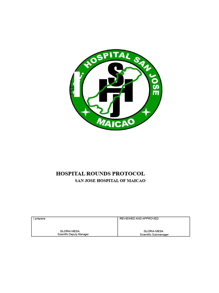 Hospital Round Protocol | PDF | Hospital | Physician
