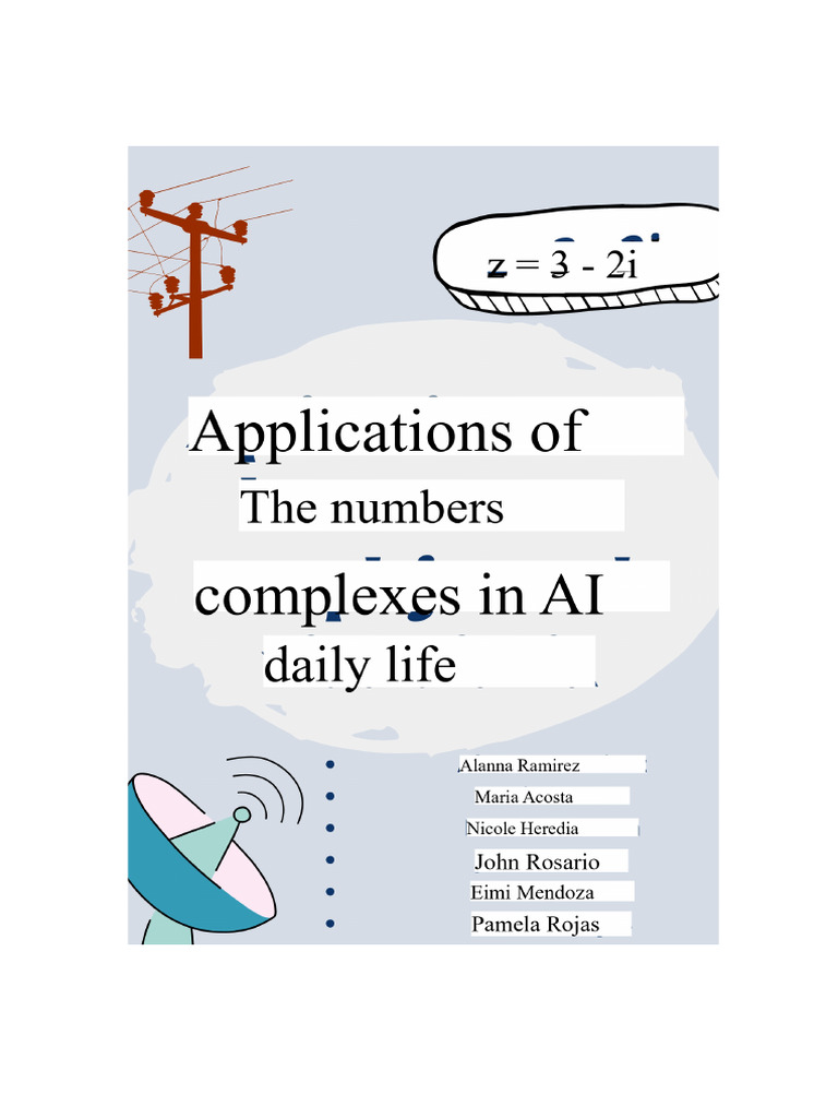 Applications of Complex Numbers | PDF | Electrical Impedance | Phase ...
