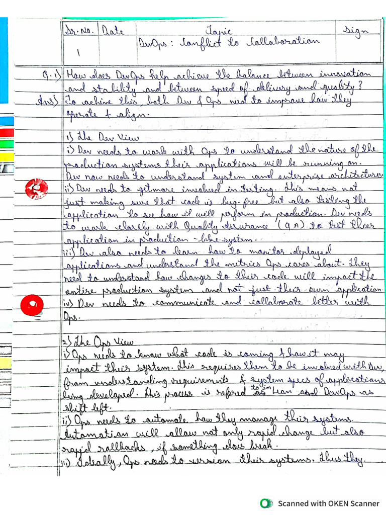 DevOps 1st Assignment | PDF