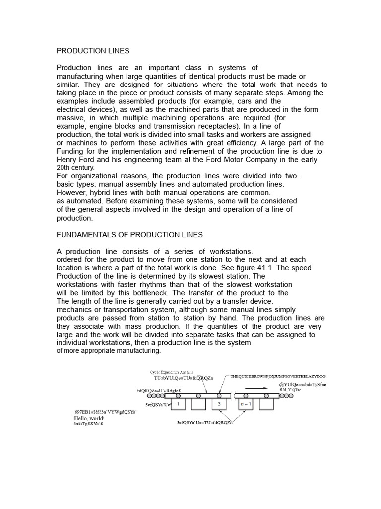 Production Lines | PDF | Automation | Machining