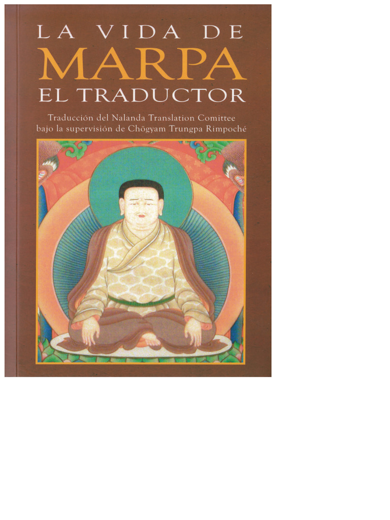 The Life of Marpa The Translator | PDF | Vajrayana | Tibetan Buddhism