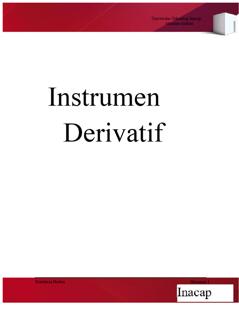 Instrumen Derivatif | PDF