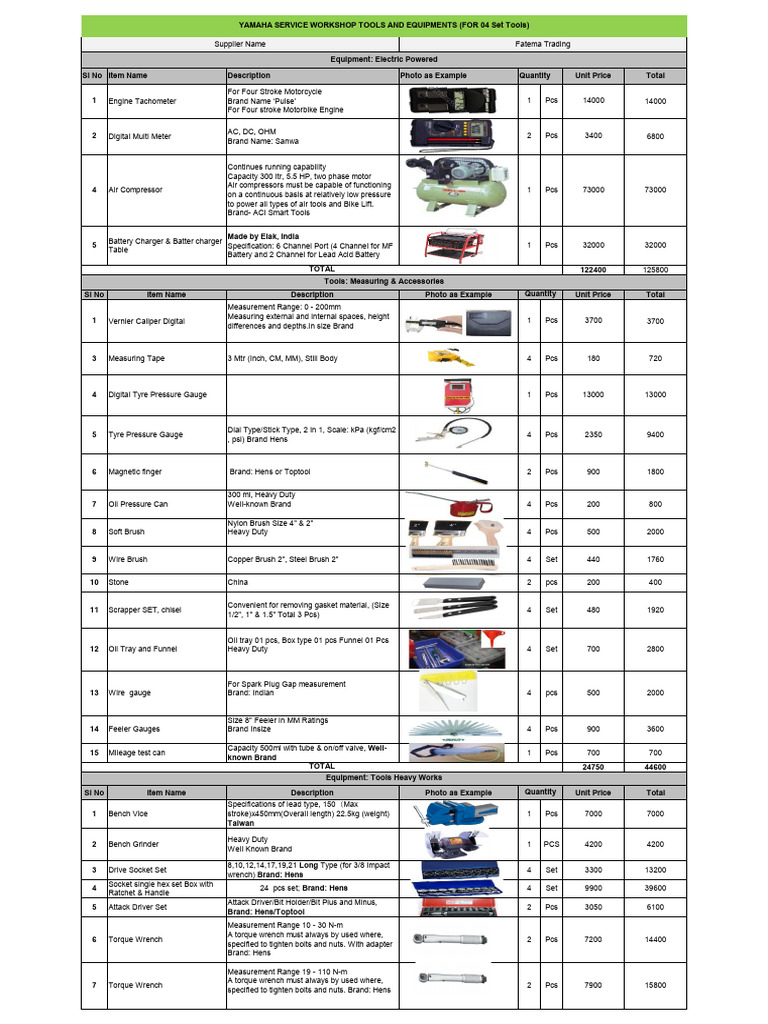 4 Bay - With 18mm Plug Puller & FZ25 Center Stand | PDF