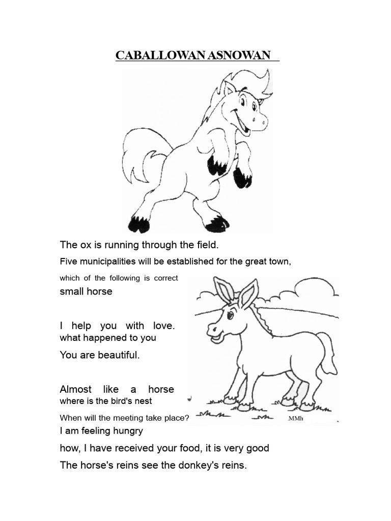 Stories in Quechua Caballowan | PDF