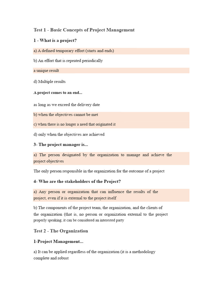 Project Management Basics Explained | PDF | Project Management | Business