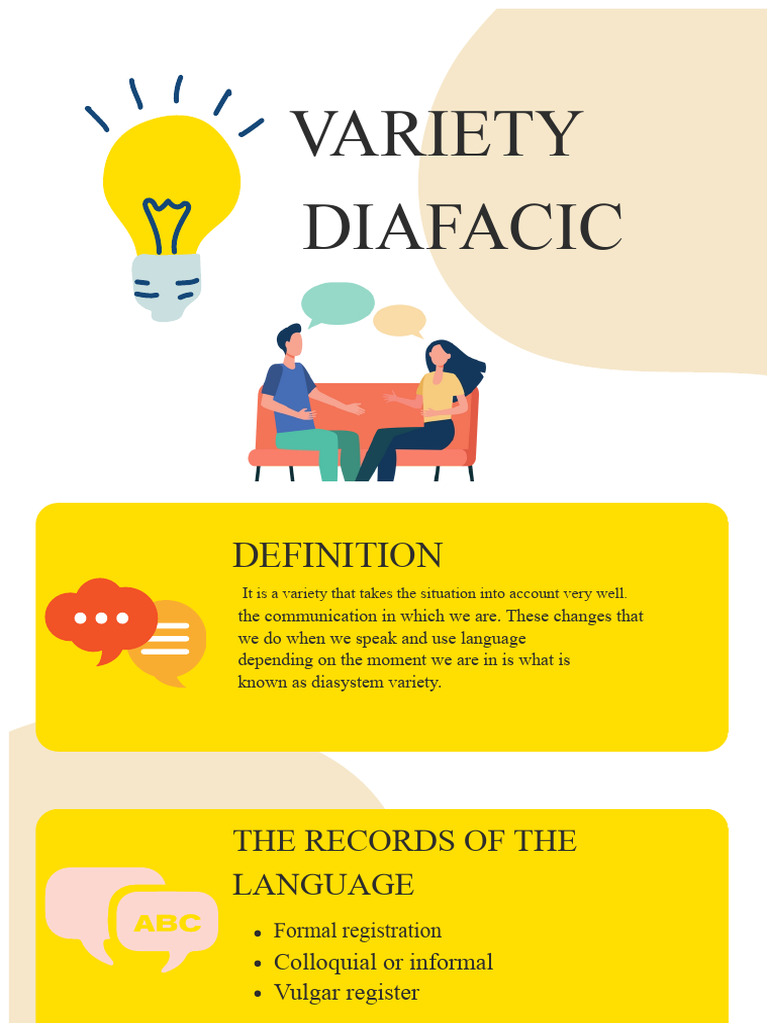 Diaphasic Variety Infographic | PDF