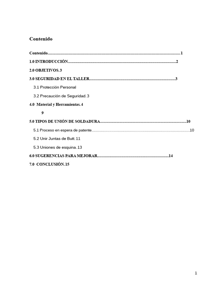 Informe de Soldadura Por Arco PUO | PDF | Soldadura | Construcción