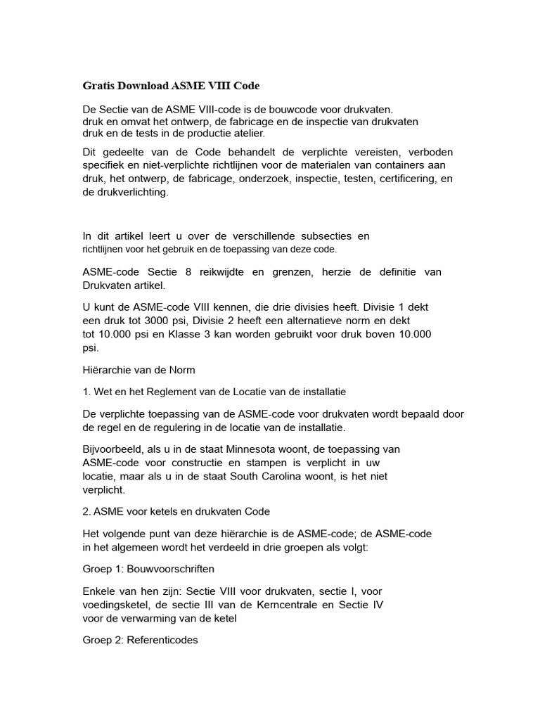 ASME VIII-code | PDF