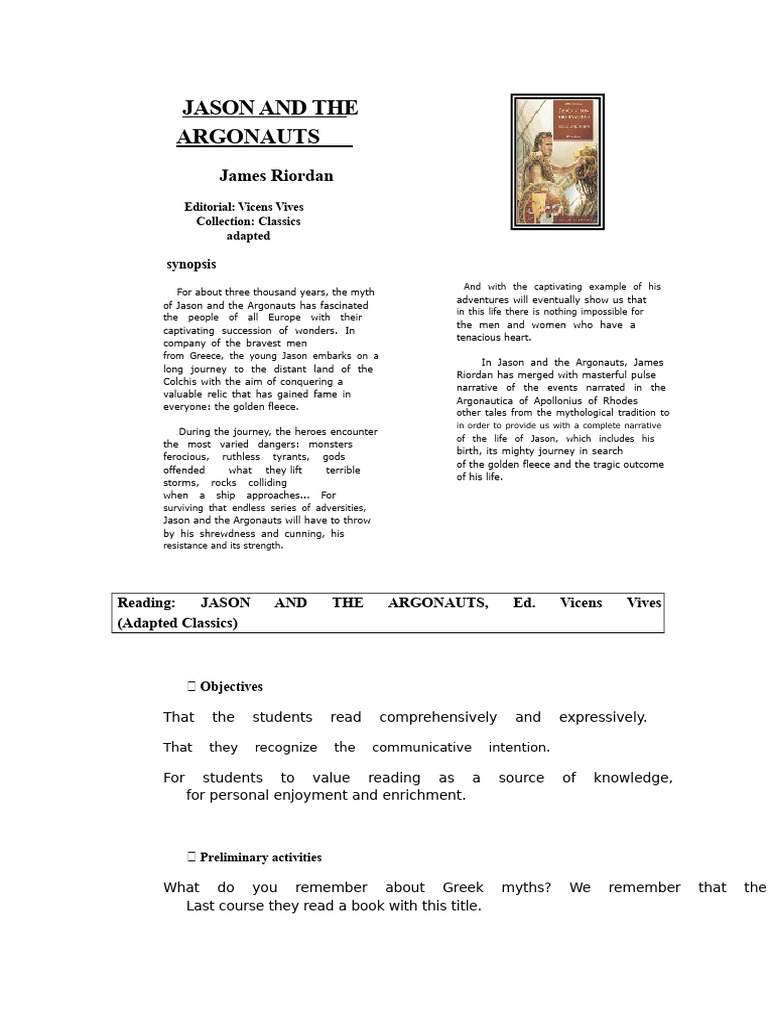 Jason and The Argonauts | PDF | Jason | Argonauts